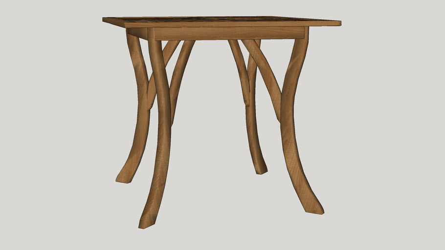 WoodTable | 3D Warehouse