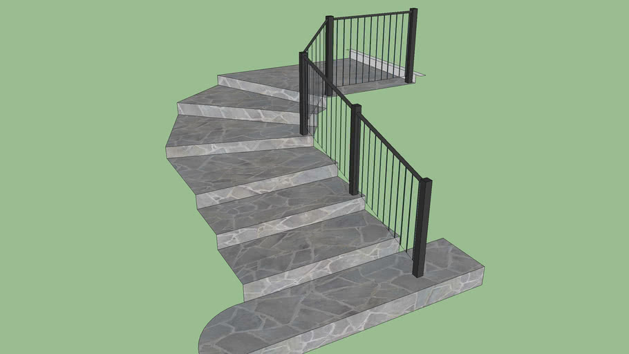 Front Walkway Landscape Kitchener | 3D Warehouse