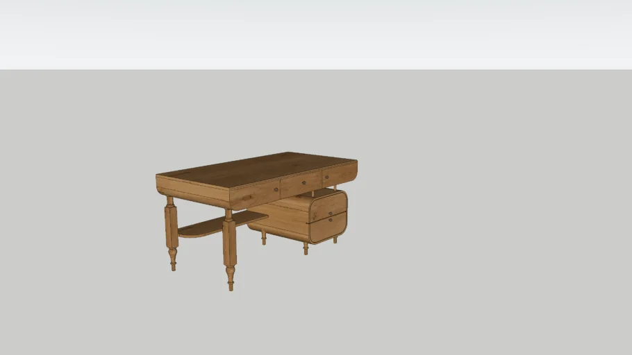 Study table | 3D Warehouse