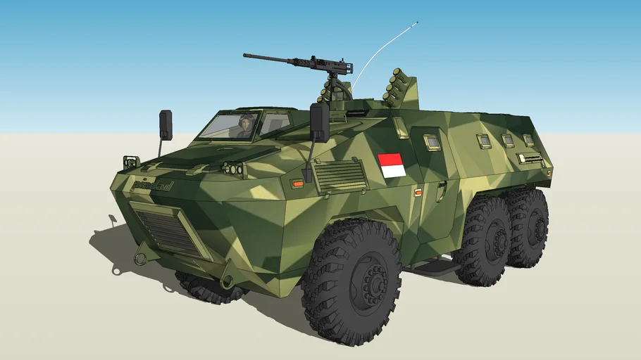 Panser PINDAD APS 1 | 3D Warehouse