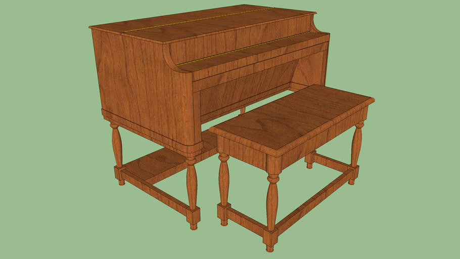 Hammond B3 Closed | 3D Warehouse