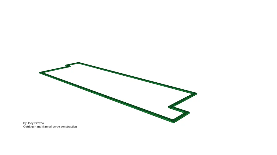 Outrigger and framed verge construction | 3D Warehouse