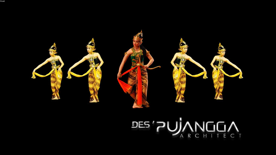 2D PENARI JAWA, JAVANESE TRADITIONAL DANCER | 3D Warehouse