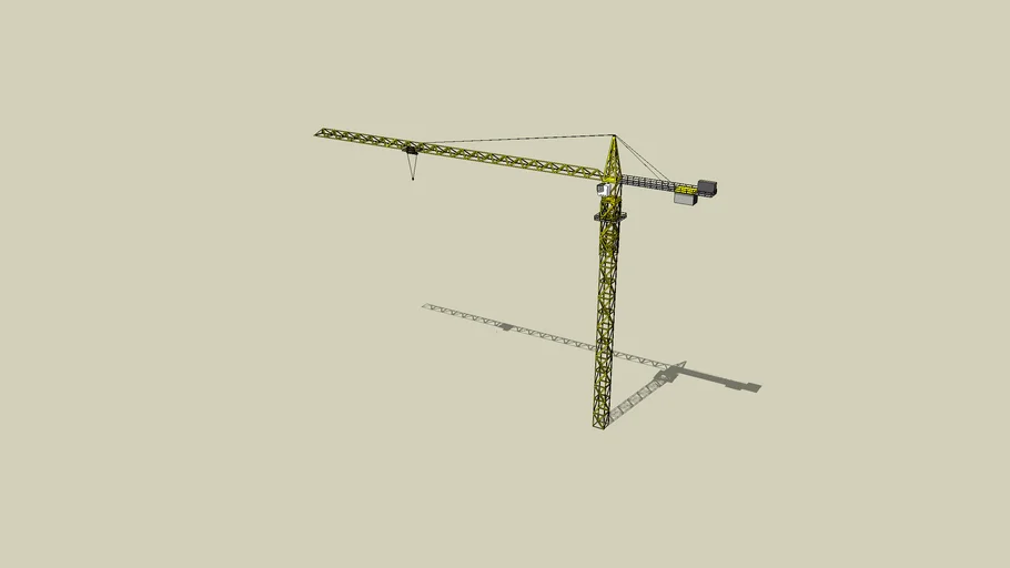 tower crane | 3D Warehouse