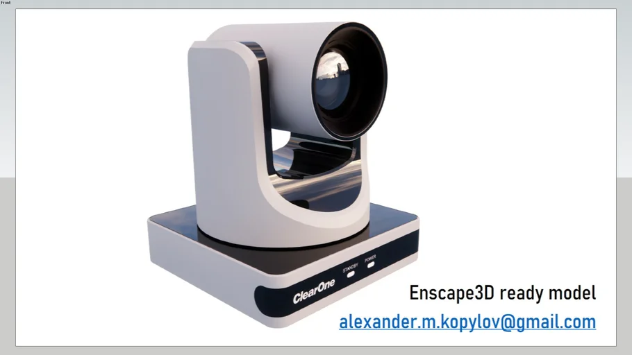 ClearOne UNITE 150 PTZ Camera High Poly | 3D Warehouse