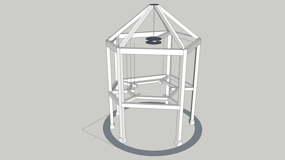 funky timber frame | 3D Warehouse