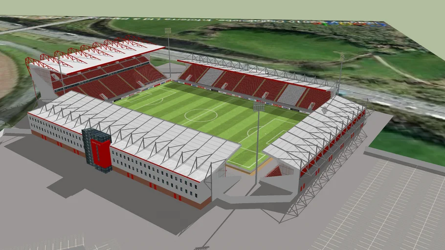 Stadium Expansion phase 1 | 3D Warehouse