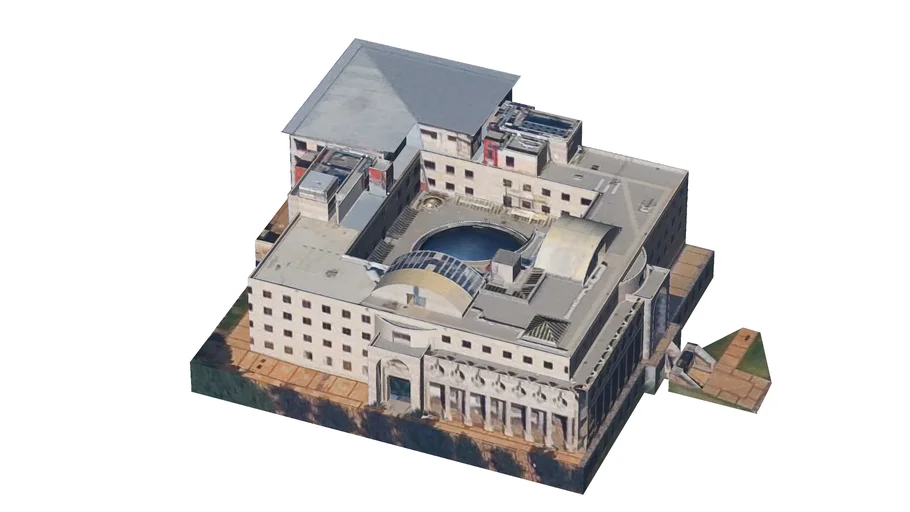 Engineering building, WITS University, Johannesburg, South Africa | 3D ...