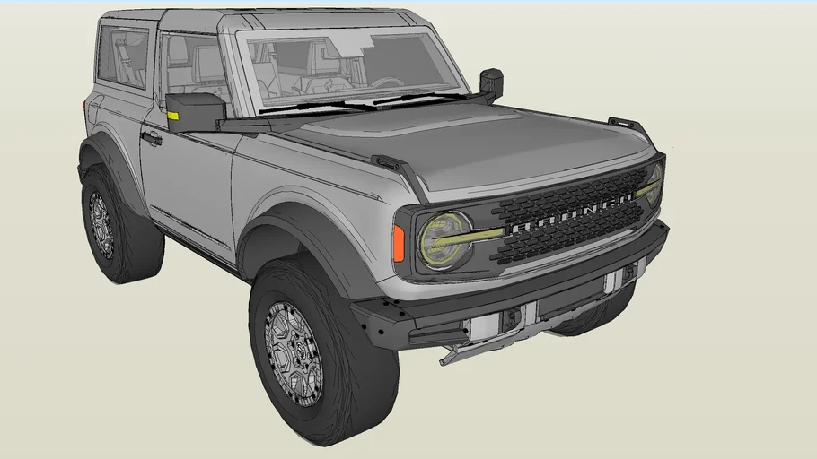 Ford Bronco 2 door | 3D Warehouse