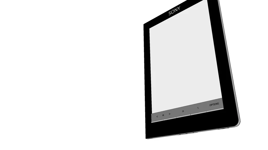 Sony Reader touch edition | 3D Warehouse