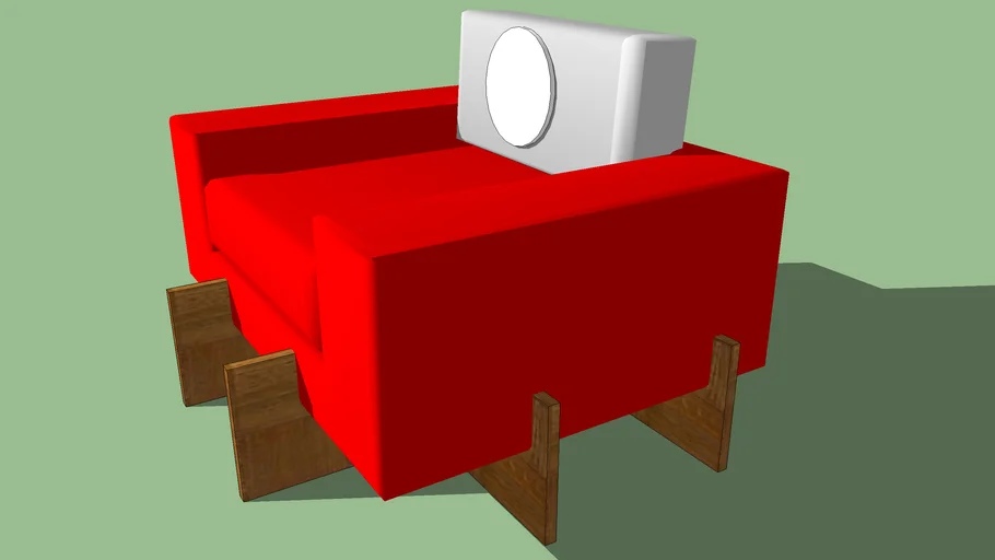 modified chair | 3D Warehouse