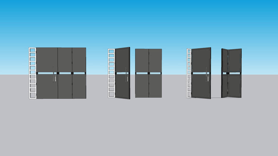 Porton metalico | 3D Warehouse