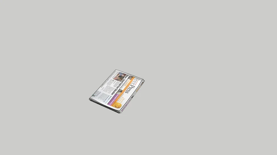 Newspaper | 3D Warehouse