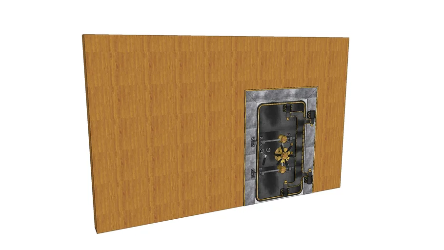 Heavy Vault Door | 3D Warehouse