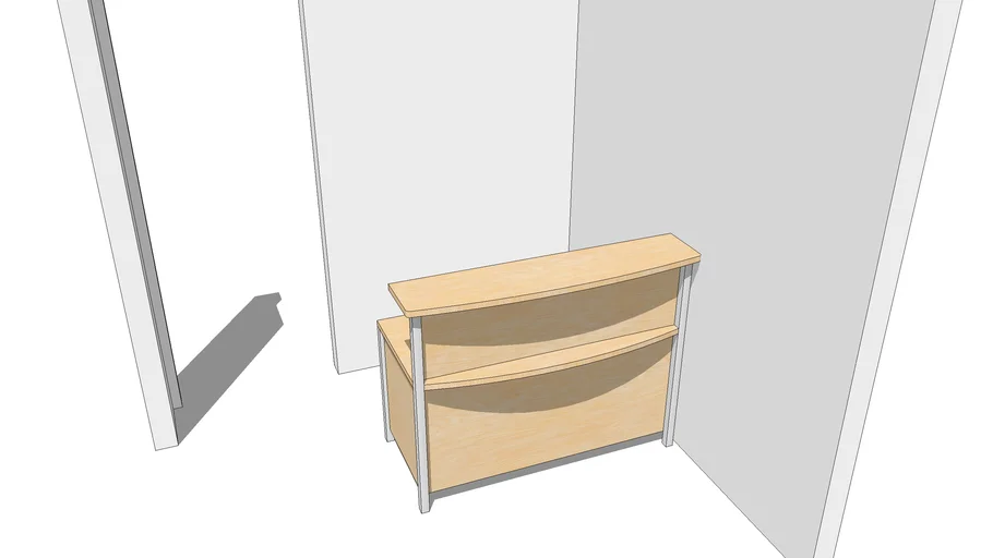 reception desk | 3D Warehouse