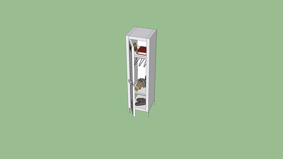 School Locker (Armario Escolar) | 3D Warehouse