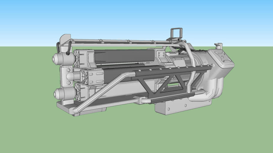 Laser Gatling Gun (Fallout 4) | 3D Warehouse