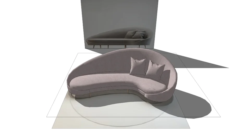 Arc Sofa_c 弧型沙發_c 2022-1028 | 3D Warehouse