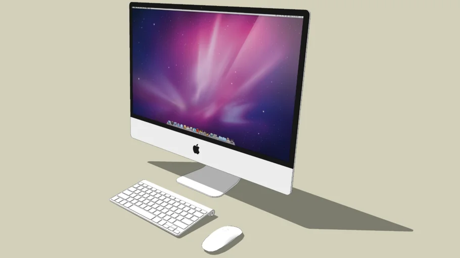 iMac 27' - 2012 | 3D Warehouse