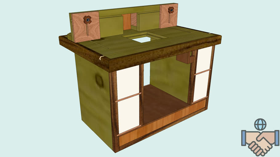 Mesa para Tupia-PPP-DIY Creators | 3D Warehouse