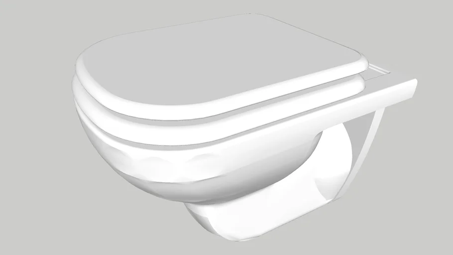 INODORO FERRUM BARI DE COLGAR | 3D Warehouse