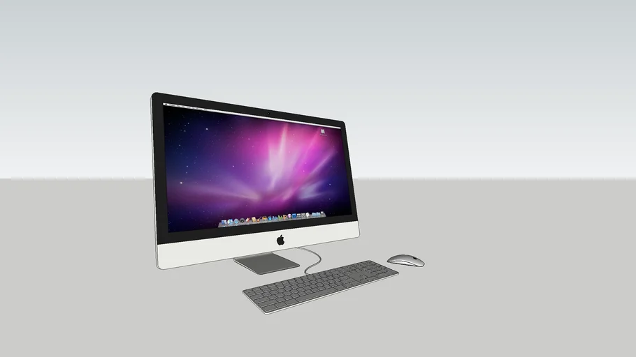 APPLE iMac 27 in | 3D Warehouse