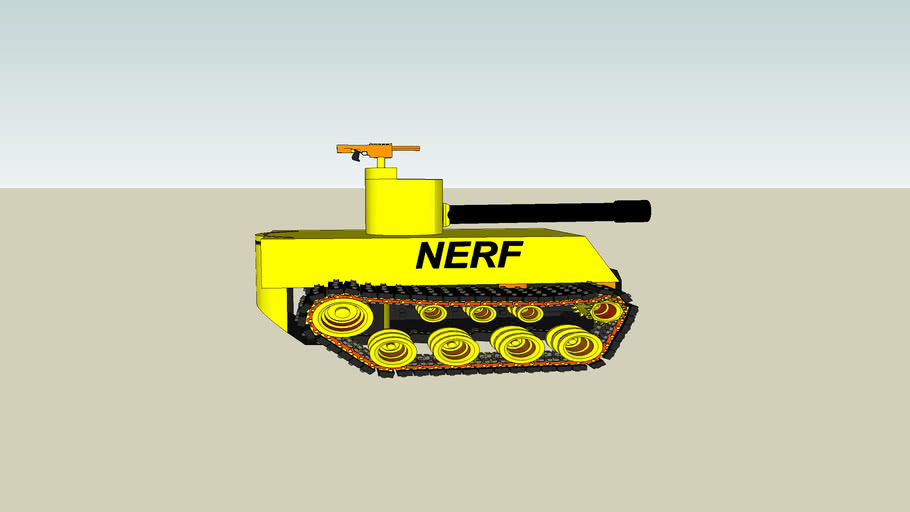 Nerf N Strike Zephyr ZX-95 tank | 3D Warehouse