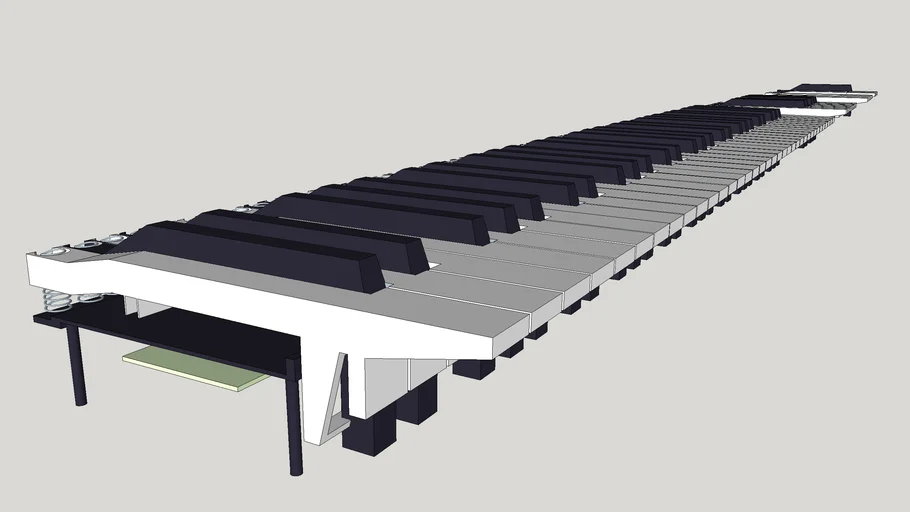 Fatar TP/8 61 Keyboard | 3D Warehouse