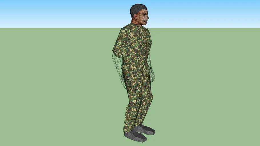 3D normal stand soldier | 3D Warehouse