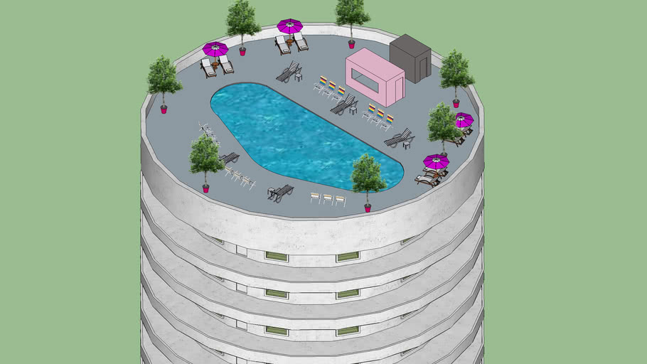 Circular Building | 3D Warehouse