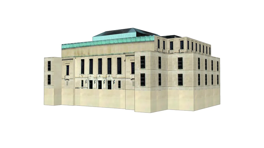 Horace H. Rackham Building | 3D Warehouse