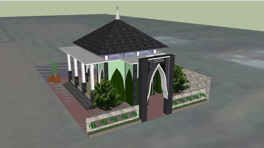 mushollah darul hijrah | 3D Warehouse