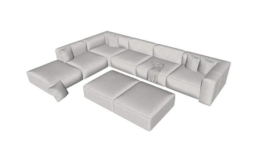 Sectional Sofa 03 | 3D Warehouse