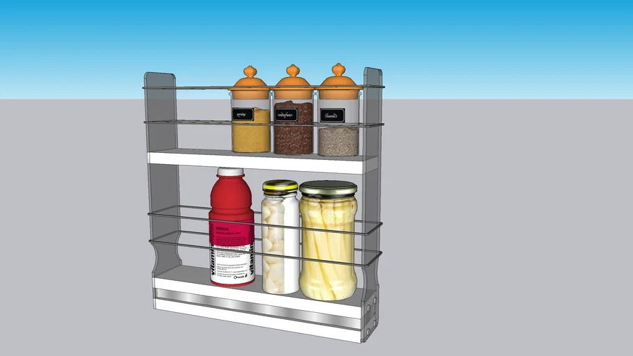 Spices rack | 3D Warehouse