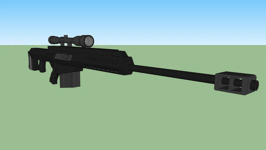 Barrett M82 50.cal | 3D Warehouse