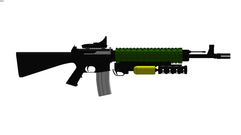 type 55 assualt rifle | 3D Warehouse