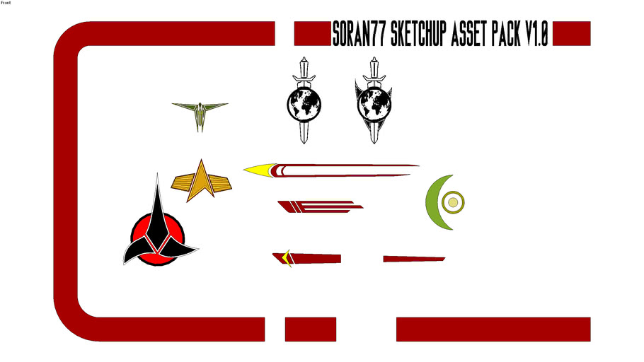 Star Trek Assets for sketchup, V1.0 | 3D Warehouse