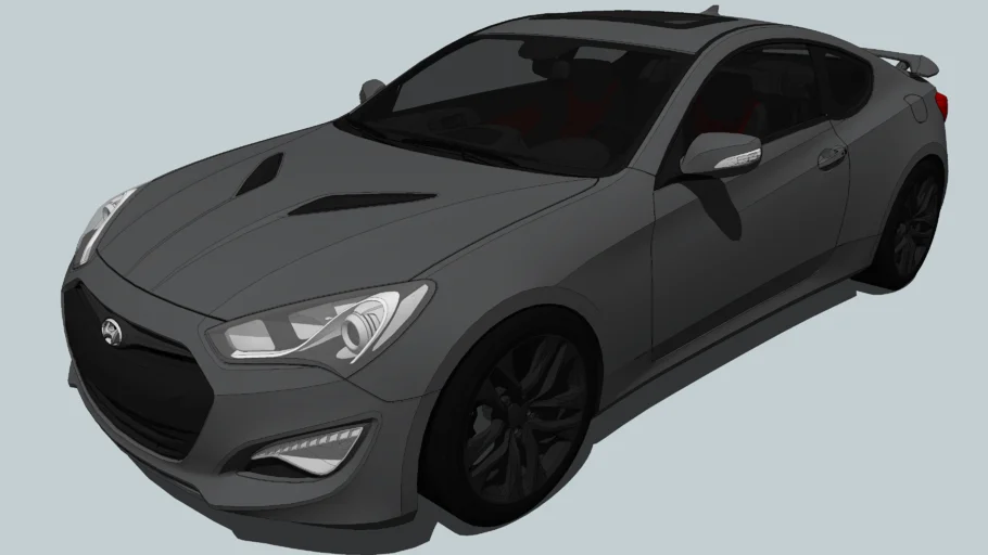 Hyundai - Genesis Coupe 200 Turbo 2012 | 3D Warehouse