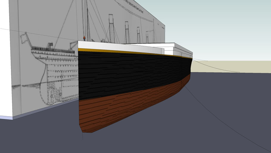 RMS TITANIC HULL NOT FINISHED | 3D Warehouse
