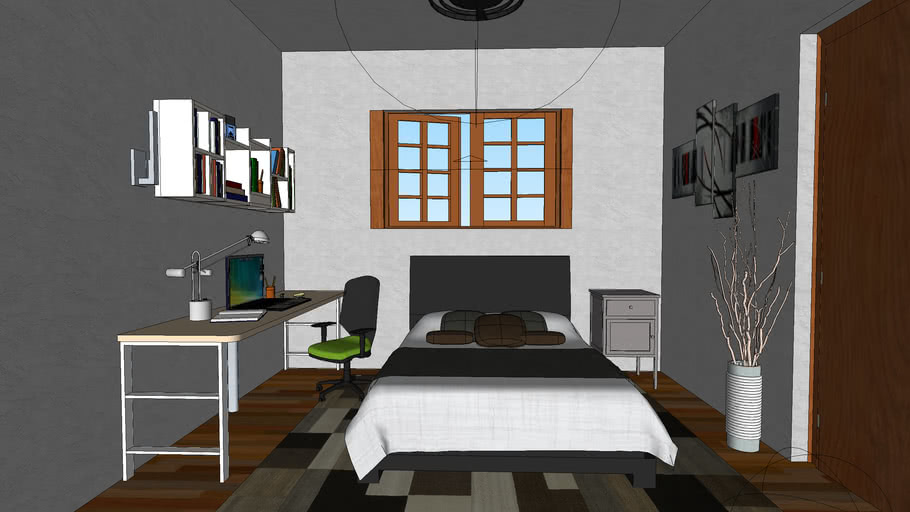 CUARTO DE ESTUDIO | 3D Warehouse