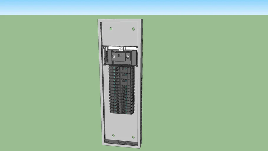 load center CHSUR32B150K | 3D Warehouse
