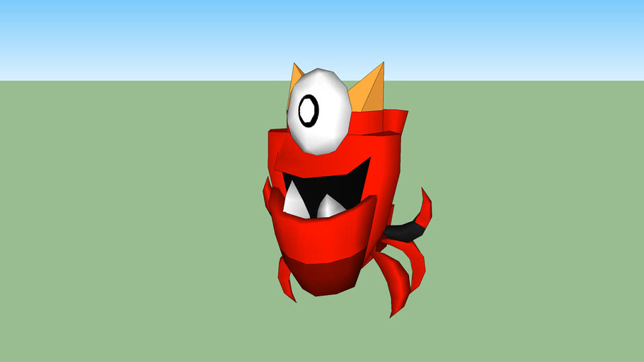 Mixels CAM-styled Flamzer | 3D Warehouse