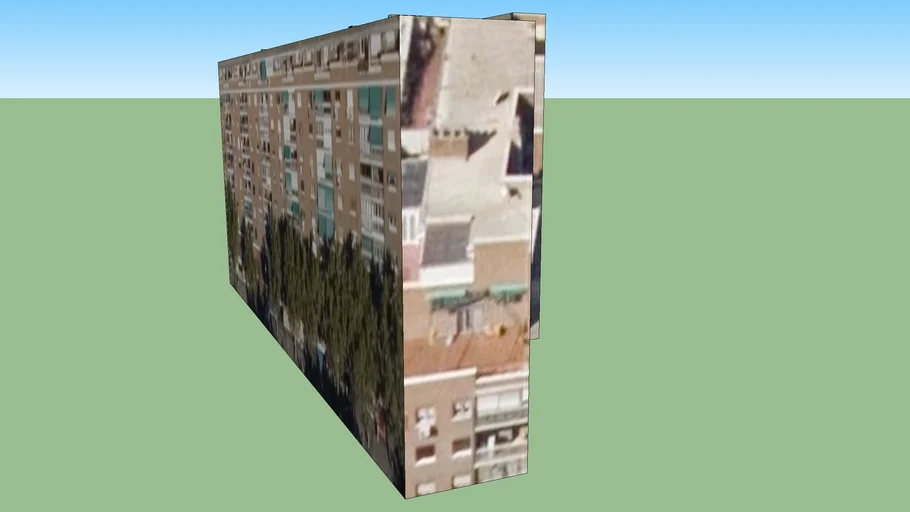Edificio en Madrid, Antonio Lopez | 3D Warehouse
