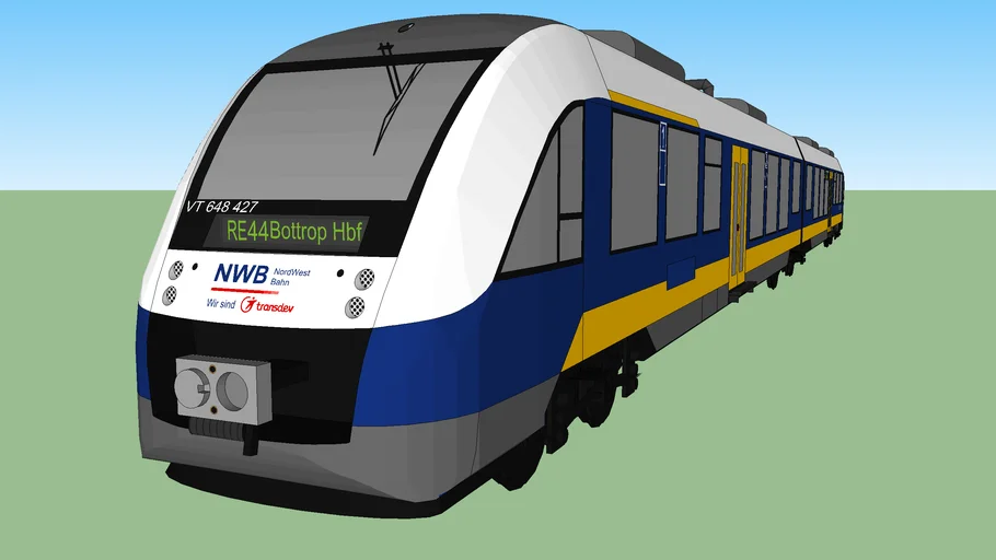 Alstom Coradia Lint NordWestBahn | 3D Warehouse