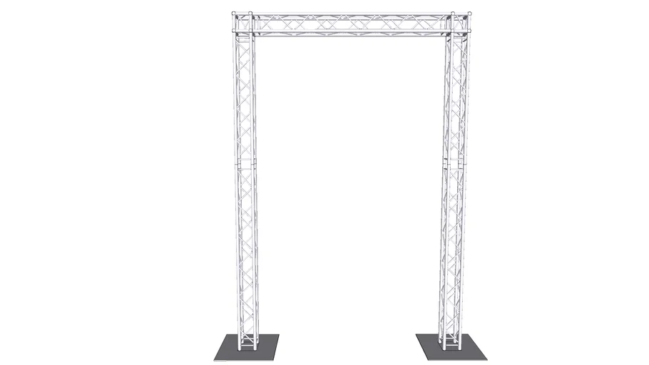 17.5ft x 10ft Truss Arch | 3D Warehouse