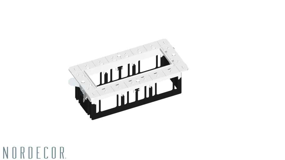 6682 - Moldura para 3 Módulos TAP NO FRAME | 3D Warehouse