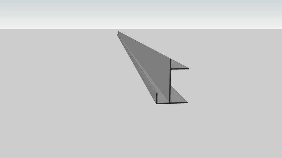 QIC UC01 Ceiling Upstand Trim | 3D Warehouse