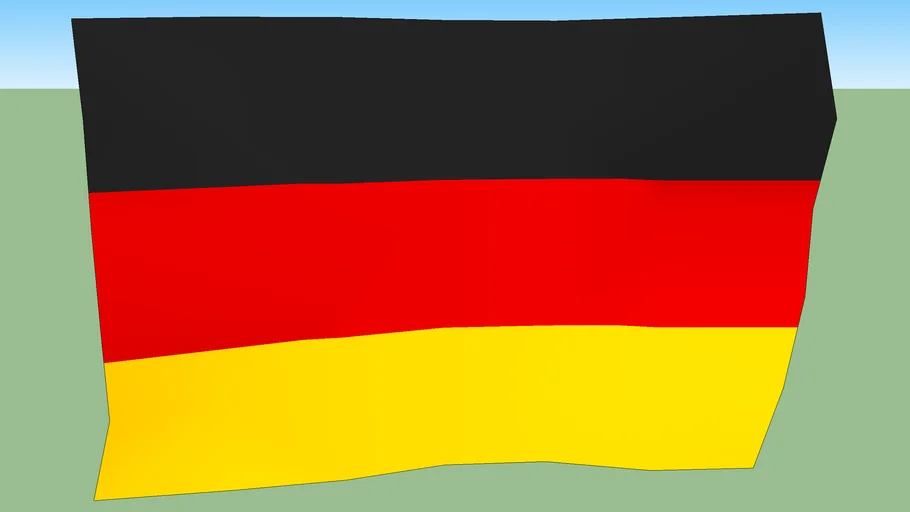 German flag | 3D Warehouse