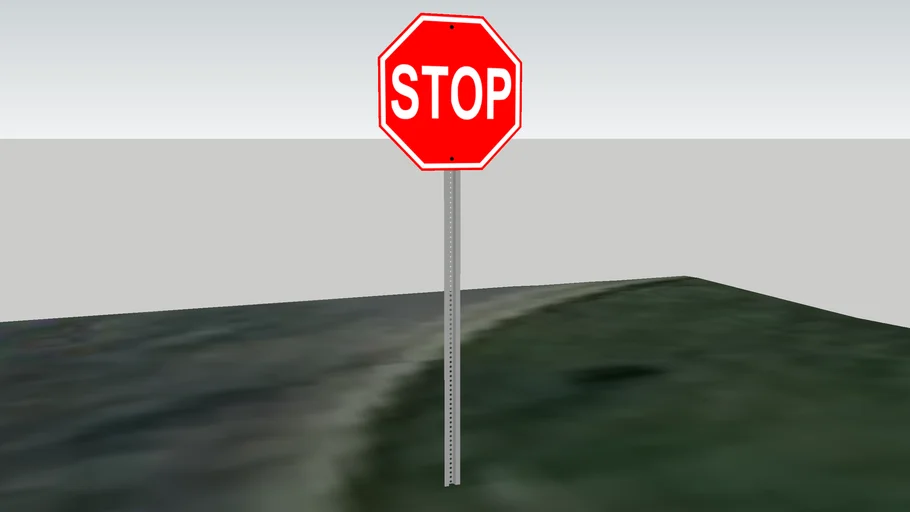 Stop Sign | 3D Warehouse
