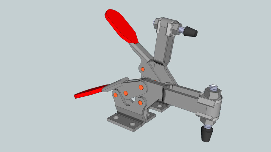 Clamp, Over-Center, Open & Closed | 3D Warehouse